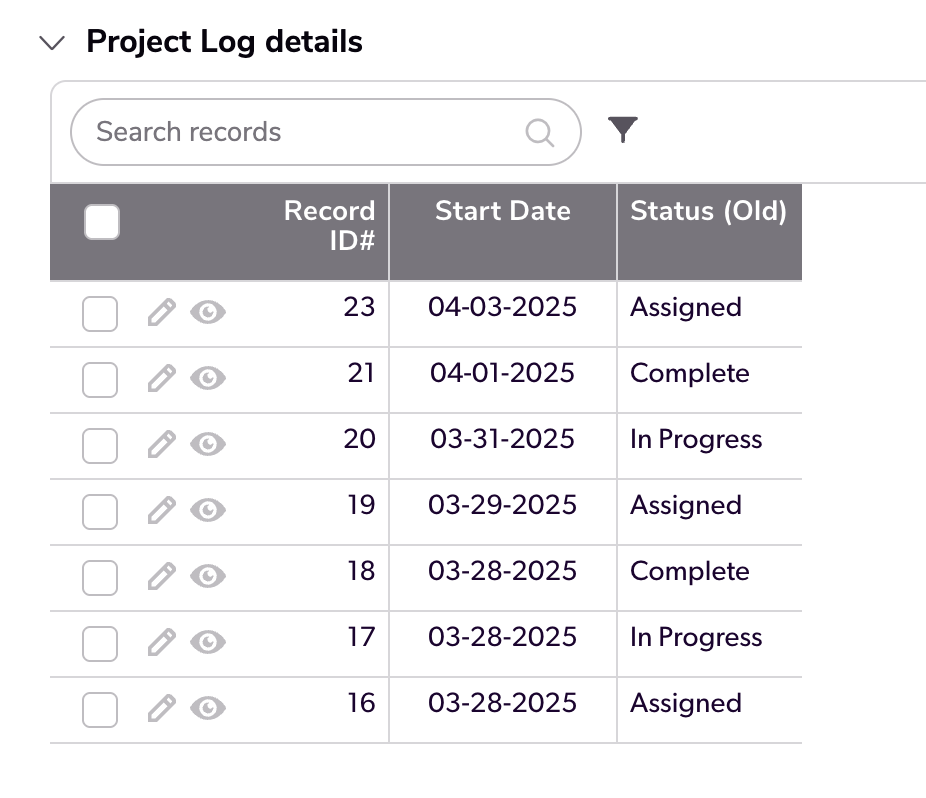 Duration between record creations | Qrew Discussions